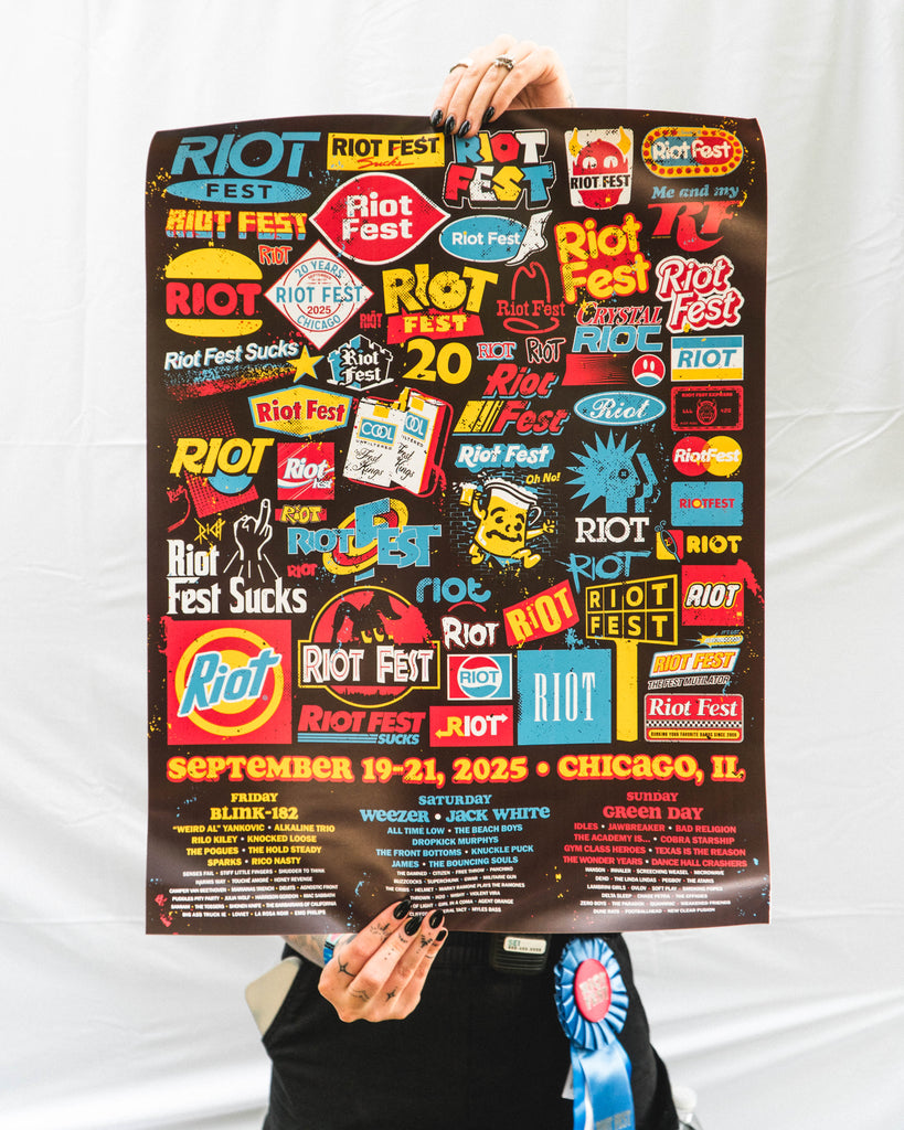 2025 Parody Lineup Poster – Riot Brand