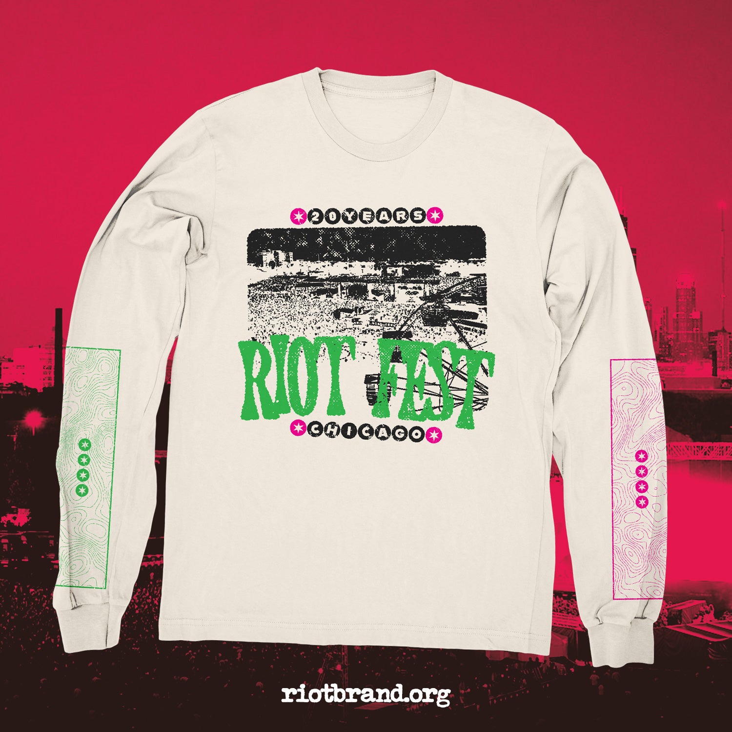 Official Riot Fest Merch, Lineup T-Shirts, Posters, + Hoodies – Riot Brand